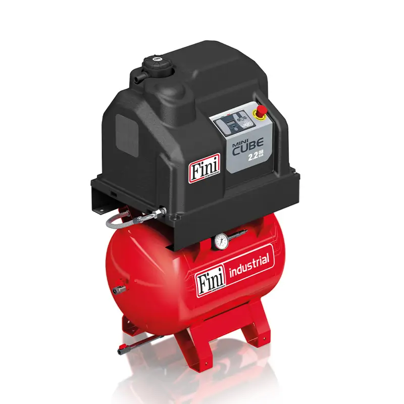 Trent-FINI MINI CUBE ROTARY SCREW AIR COMPRESSOR 90LT - 2.2KW 220V - G ...