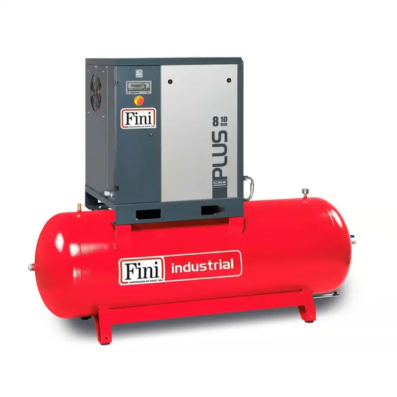 Trent-FINI PLUS ROTARY SCREW AIR COMPRESSOR - 7.5KW 270LT HIGH PRESSURE ...